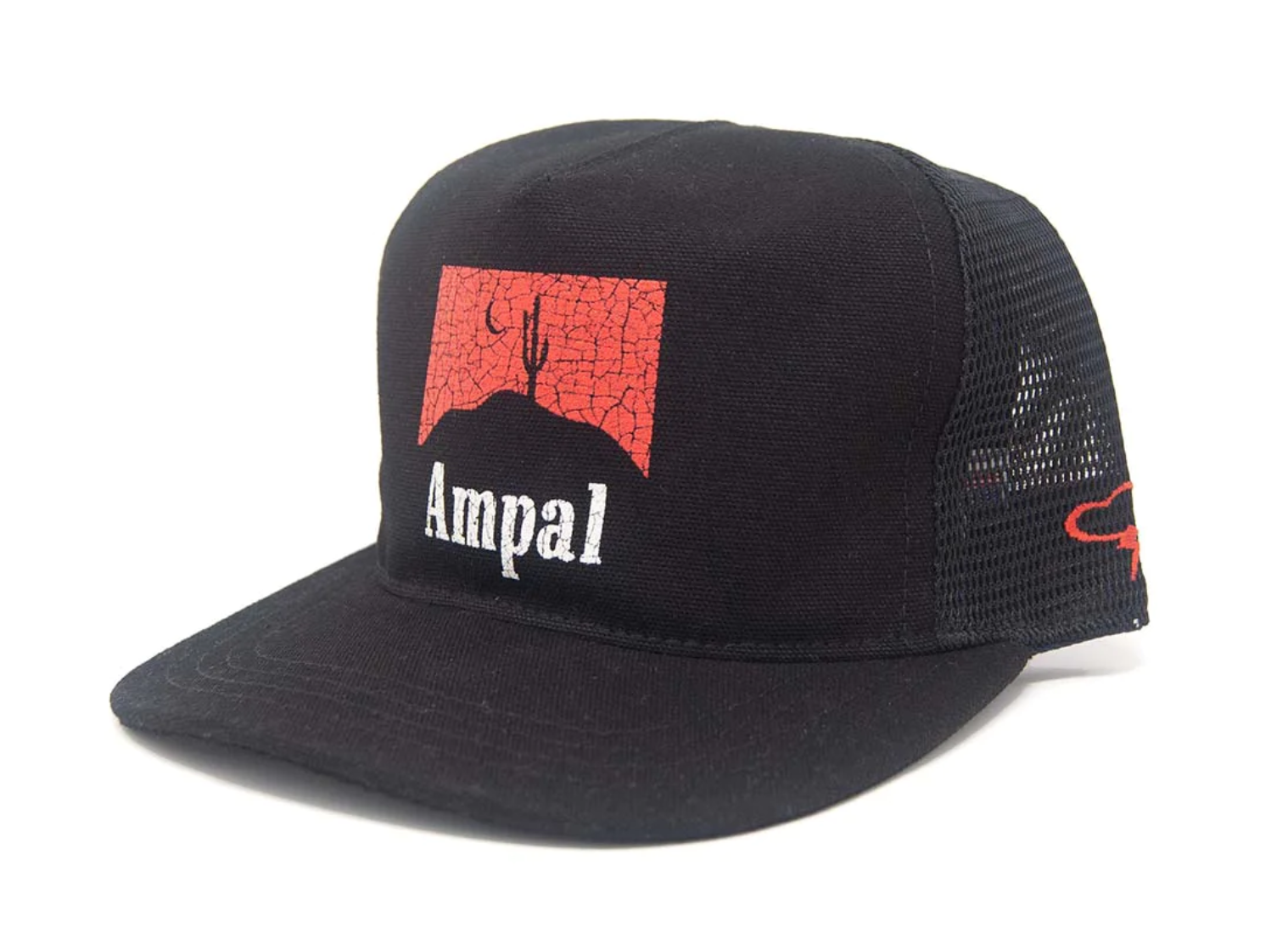 Ampal SCORCHED trucker - Black & Blue Shop