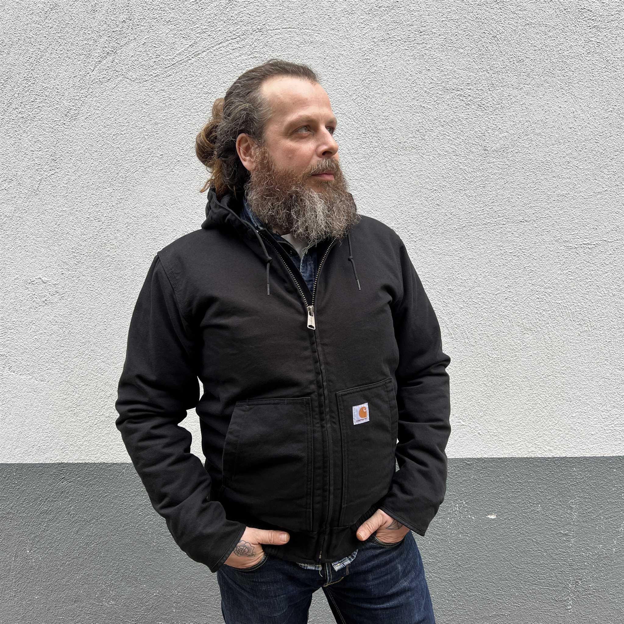 Duck Active Jacket black - Black & Blue Shop