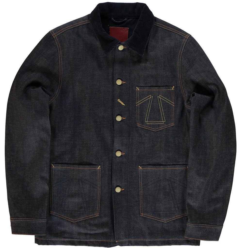 Eat Dust 673 Chore denim - Black & Blue Shop