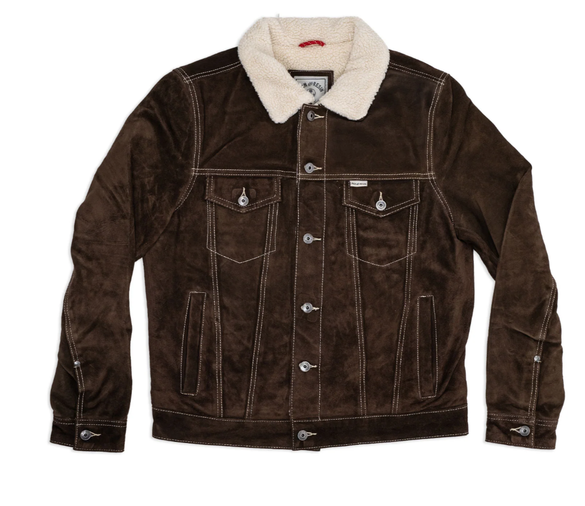 Open Road jacket Dark Brown - Black & Blue Shop