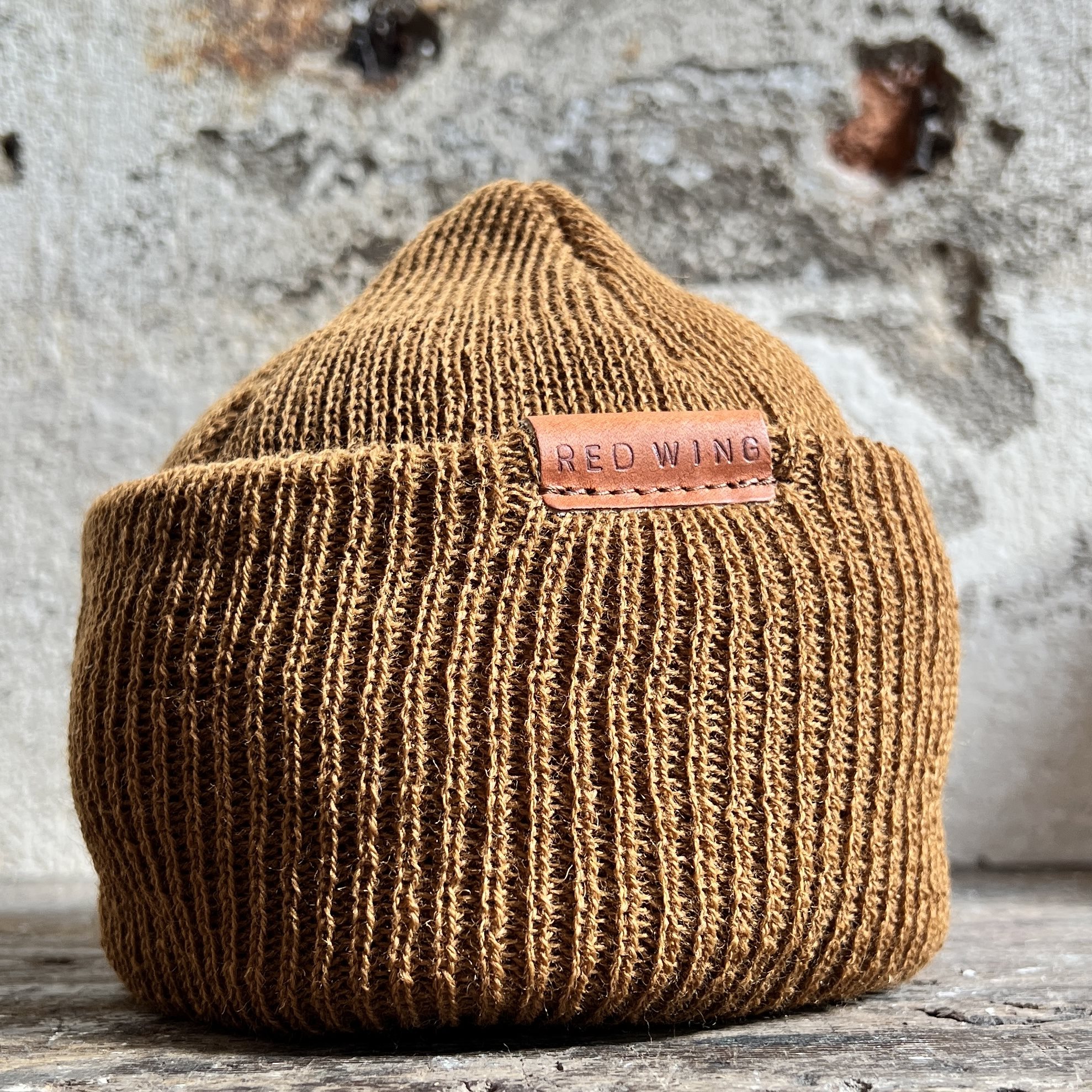 Red Wing Merino wool Beanie - Black & Blue Shop