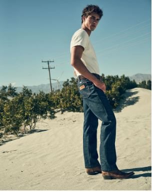 Wrangler Blue Bell 13MWZ - Black & Blue Shop