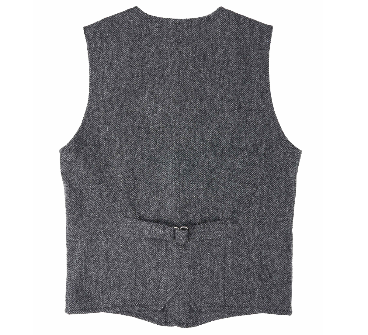 1905 Hauler vest Grey wool - Black & Blue Shop