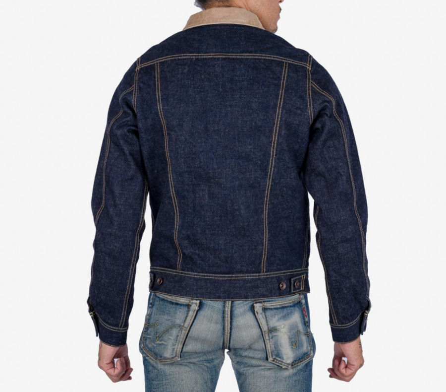 Iron Heart Stormrider jacket - Black & Blue Shop