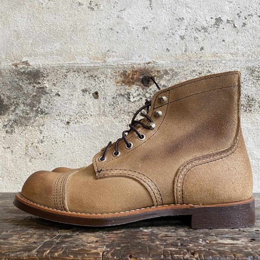 Red Wing 1907 Classic Moc Toe - Black & Blue Shop