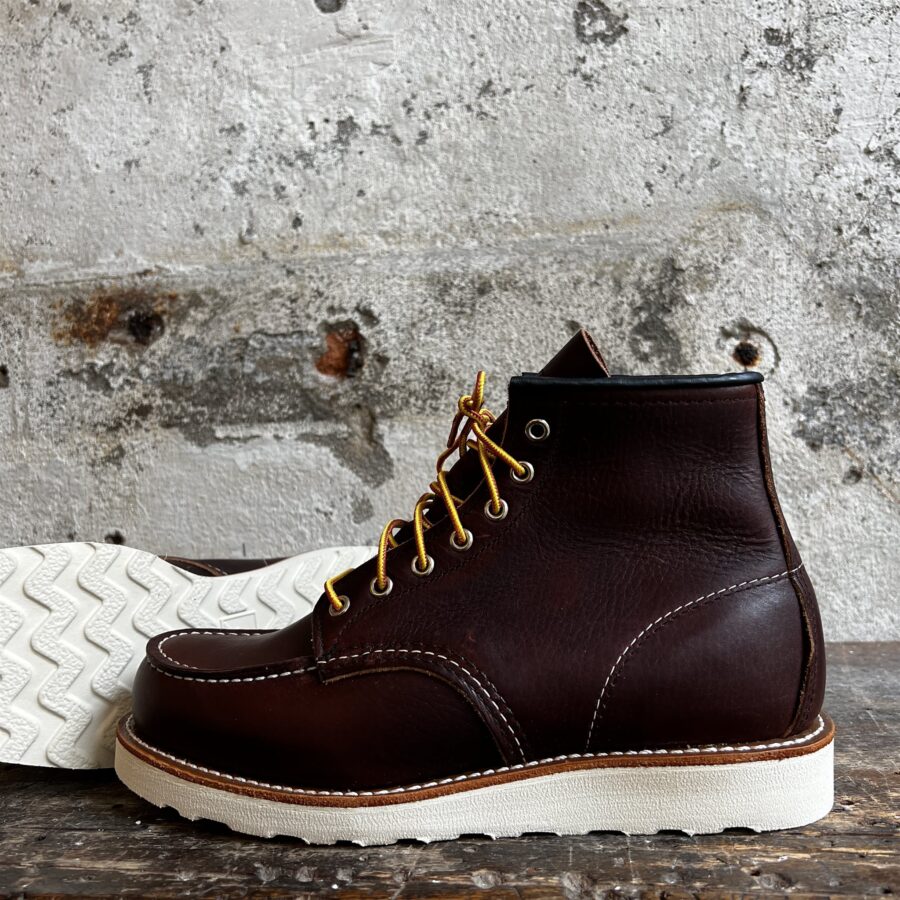 Red Wing 1907 Classic Moc Toe - Black & Blue Shop