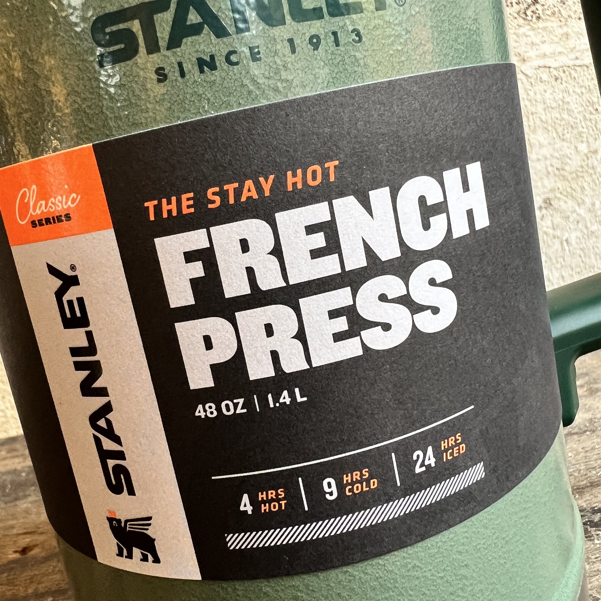 Stanley Stay Hot French press - Black & Blue Shop